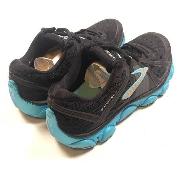 Brooks | Shoes | Brooks Pure Flow Blue Black Shoes Running Sneakers ...